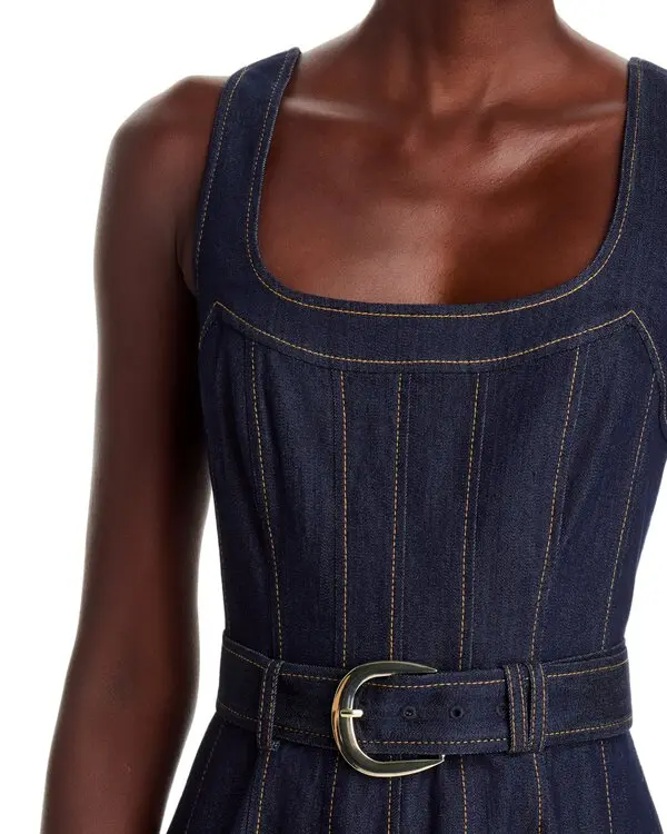 Cinq À Sept Cambree Belted Midi Dress