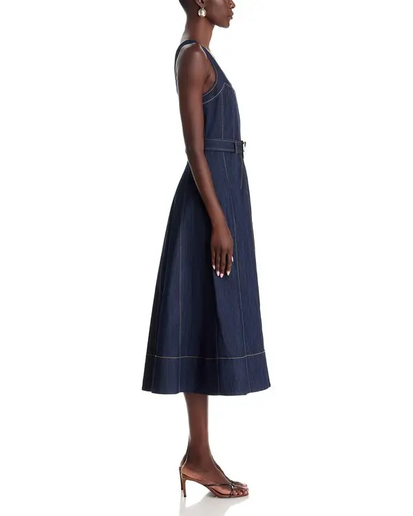 Cinq À Sept Cambree Belted Midi Dress