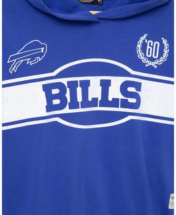 Junk Food Clothing Buffalo Bills Oversized Cropped Hoodie