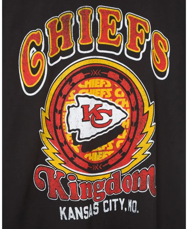 Junk Food Clothing Junk Food Kansas City Chiefs Oversized Graphic Tee