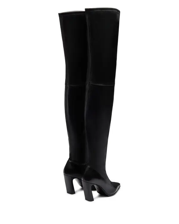 STUART WEITZMAN Ultrastassi 85 Leather Over-the-knee Boots