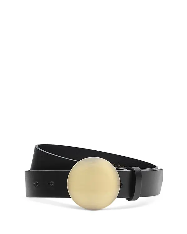 Rag & Bone Dara Suede Belt - Black