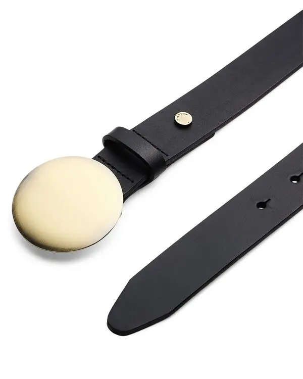 Rag & Bone Dara Suede Belt - Black