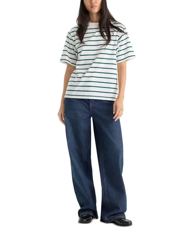 Good American High Rise Wide Leg Jeans - Indigo