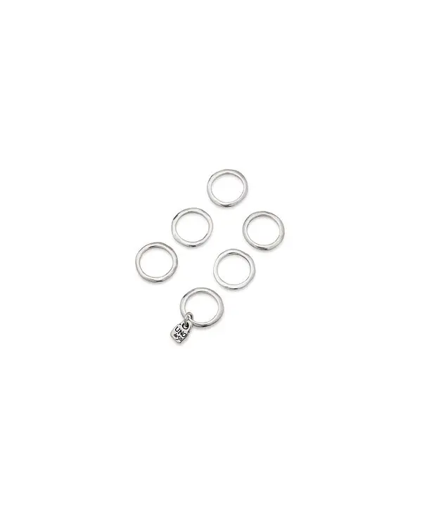 UNODE50 Sterling -plated Multi-ring - Silver