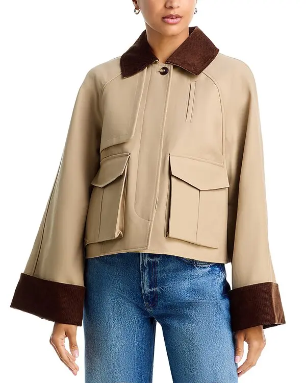 Aqua Bonded Barn Jacket