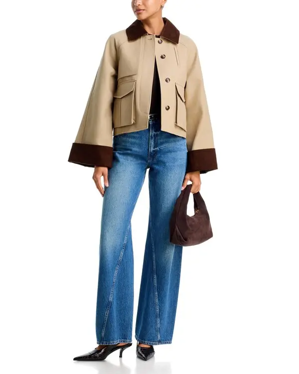 Aqua Bonded Barn Jacket