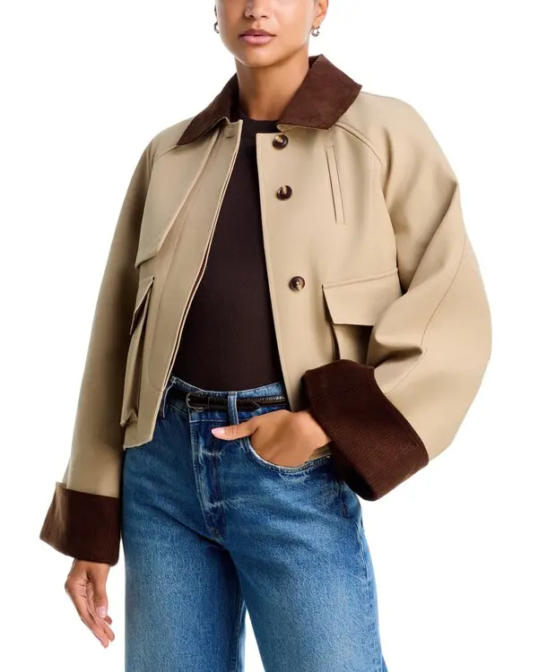 Aqua Bonded Barn Jacket