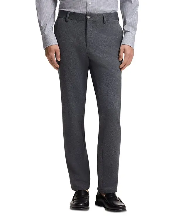 BOSS Genius Slim Fit Textured Pants - Open Blue