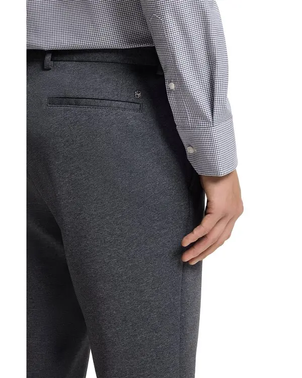 BOSS Genius Slim Fit Textured Pants - Open Blue