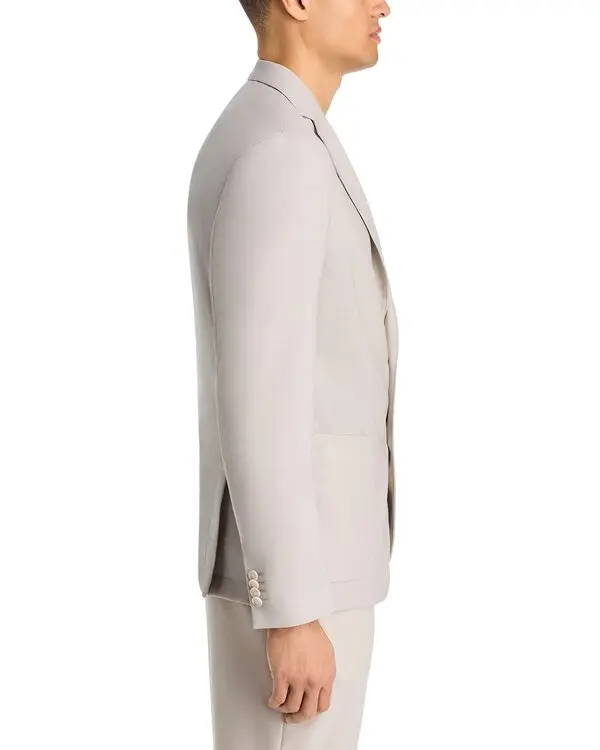 BOSS Hanry Wool Slim Fit Performance Jacket - Light Beige