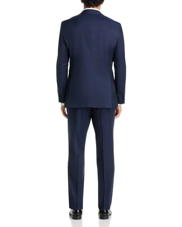 BOSS Huge Stripe Wool Slim Fit Suit