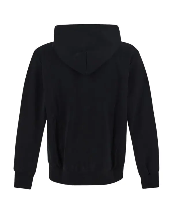 Play Comme Des Garcon Heart-patch Rib-trimmed Hoodie