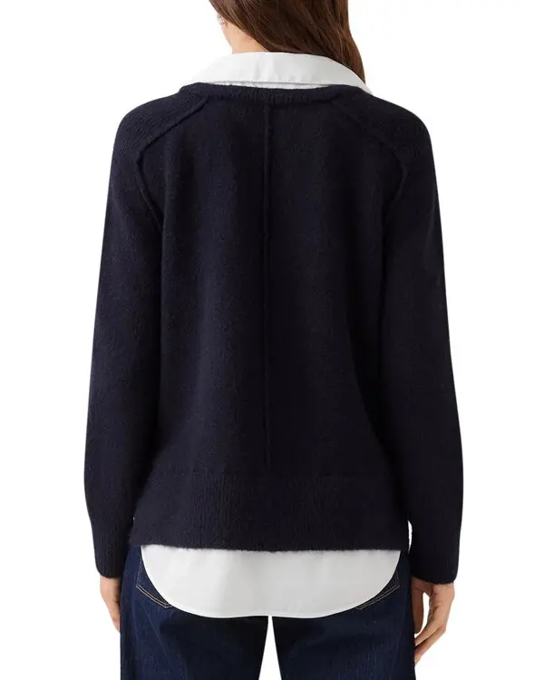 Karen Kane Layered Look Relaxed Sweater