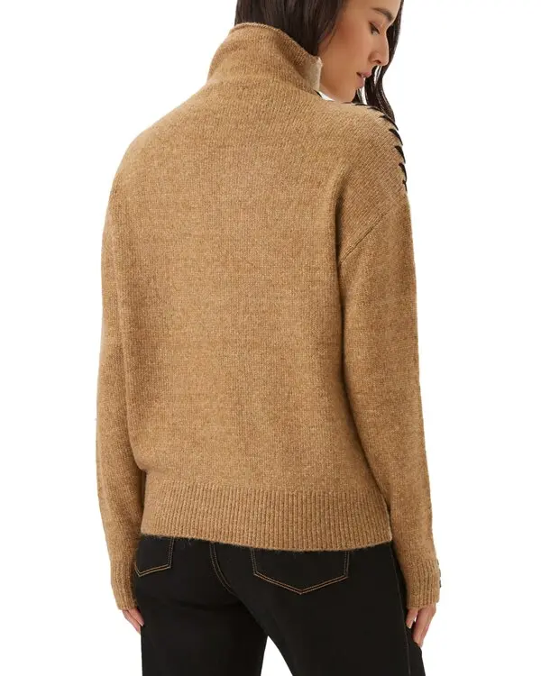 Karen Kane Whipstitched Colorblocked Sweater