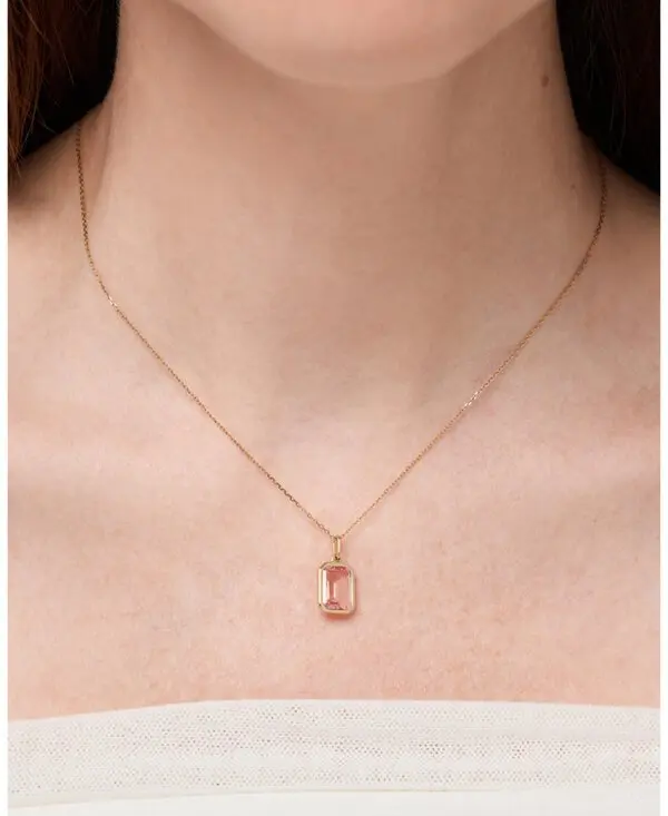 ANA LUISA Solid Yellow Gold Spritz Necklace