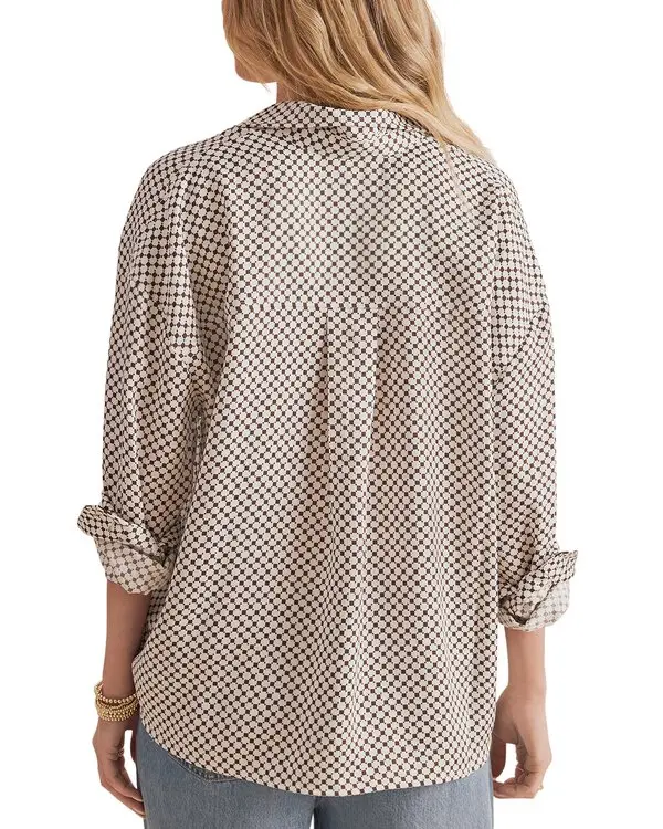 Splendid Clara Printed Button Down Shirt