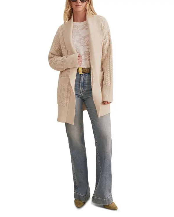 Splendid Tammie Cable Knit Cardigan