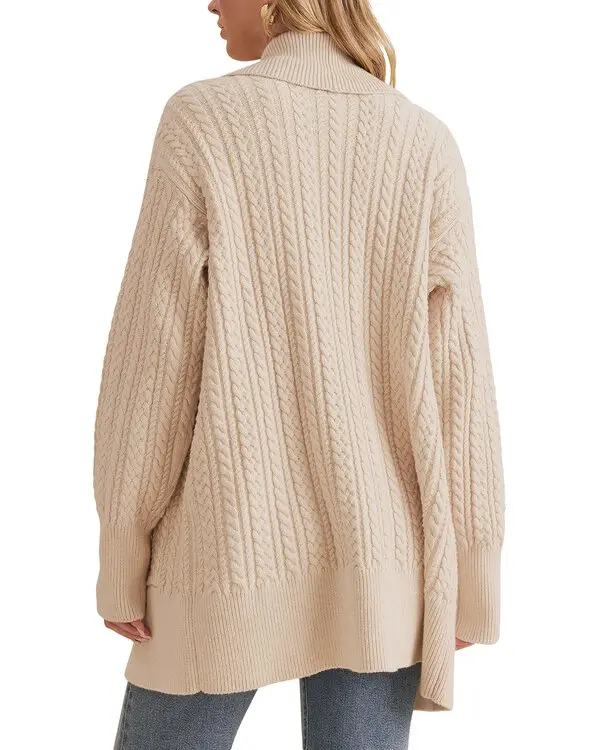 Splendid Tammie Cable Knit Cardigan
