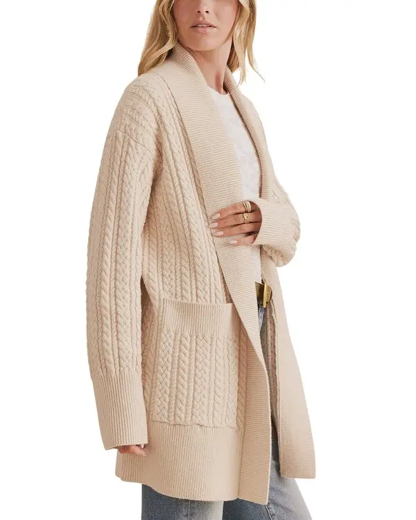 Splendid Tammie Cable Knit Cardigan