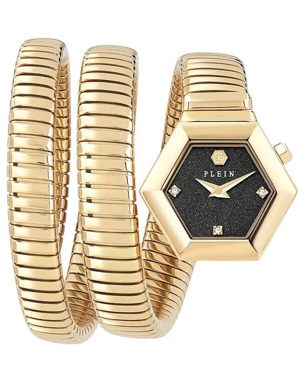 Philipp Plein Hexagon Crystal Watch 24mm