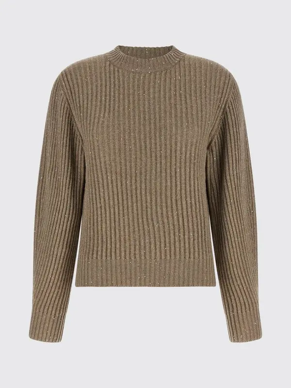 Brunello Cucinelli Ribbed Sequin Sweater