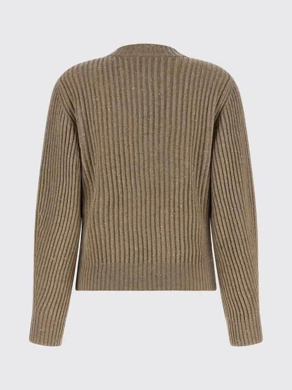 Brunello Cucinelli Ribbed Sequin Sweater
