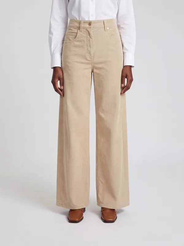 Brunello Cucinelli Pants - Ecru