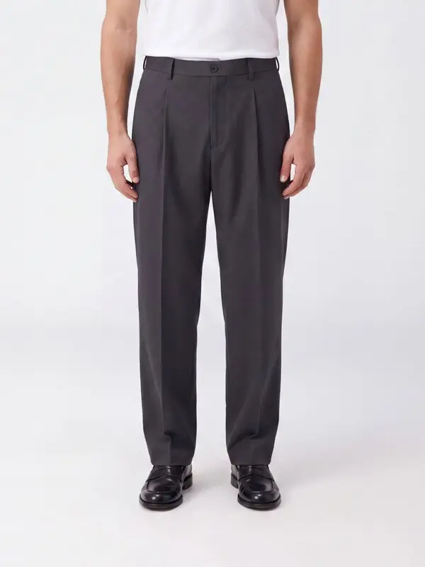 Dolce & Gabbana Tailored Trousers In Cotton With Cargo Pockets And Pleats