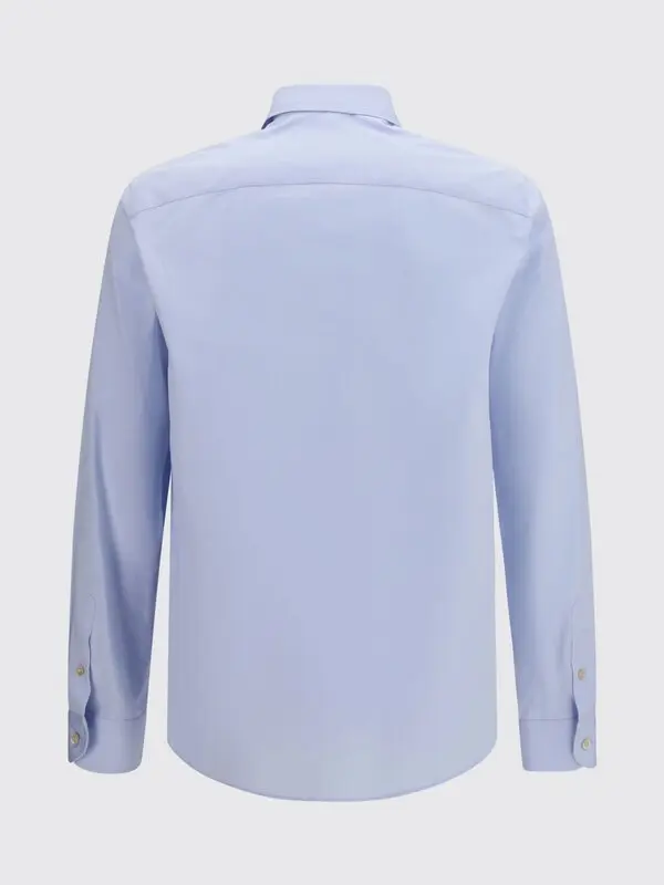 Valentino Garavani Slim Fit Shirt In Cotton Poplin With Butterfly Print