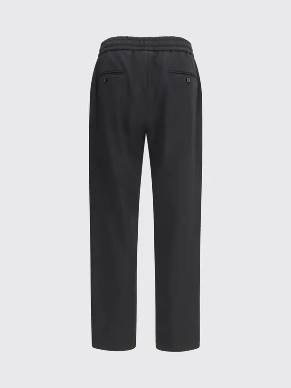 Dolce & Gabbana Cotton Trousers With Elasticated Drawstring Waistband