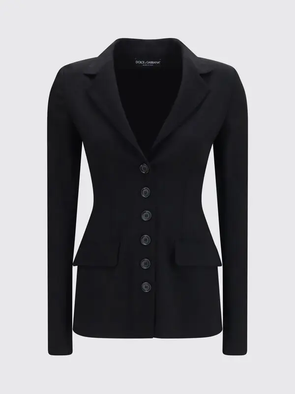 Dolce & Gabbana Single-breasted Wool Blazer With Peak Lapels