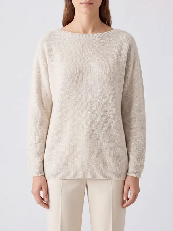 Fabiana Filippi Ribbed Sweater - Beige