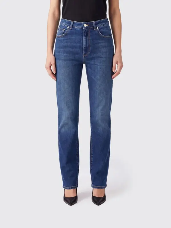 Dolce & Gabbana Straight Leg Pants - Denim