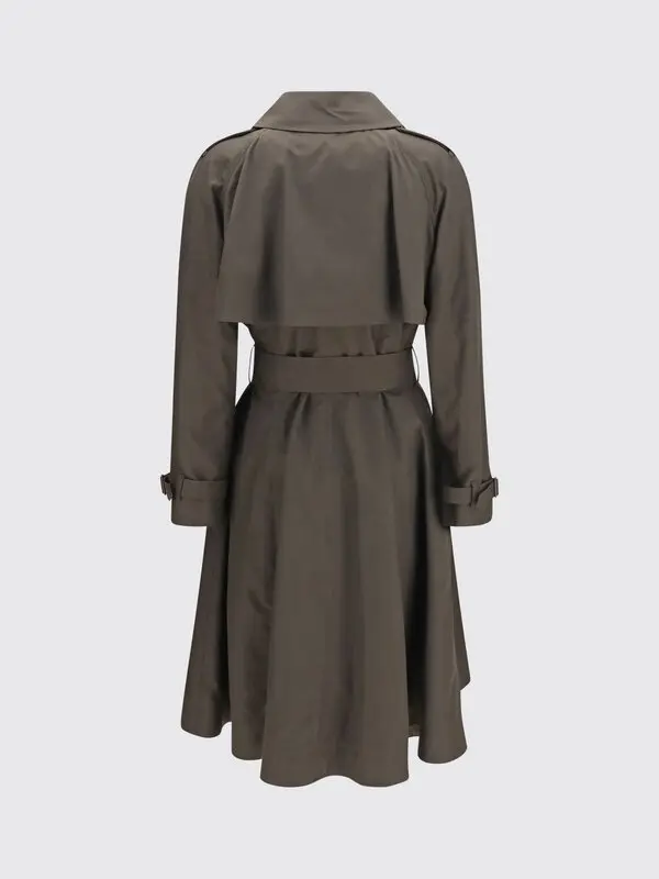 Burberry Double Breasted Belted Trench Coat
