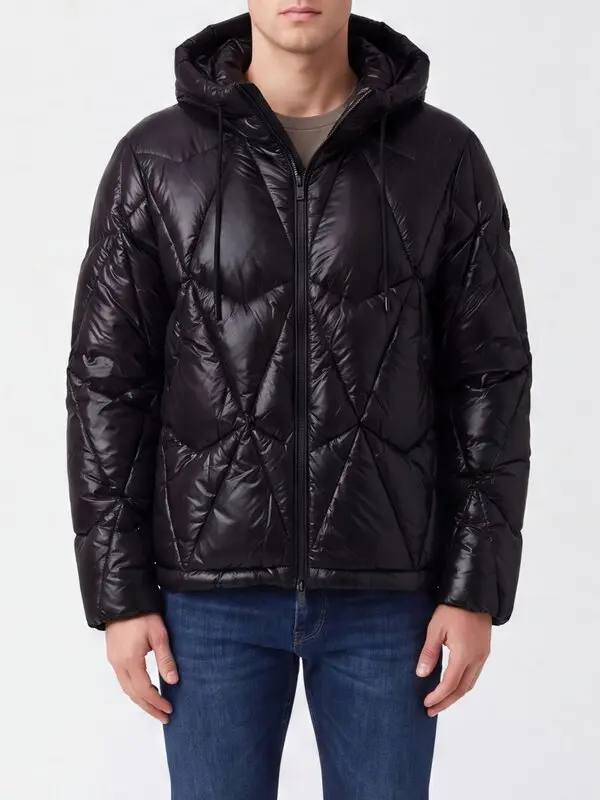 Moose Knuckles Quilted Down Jacket - Black