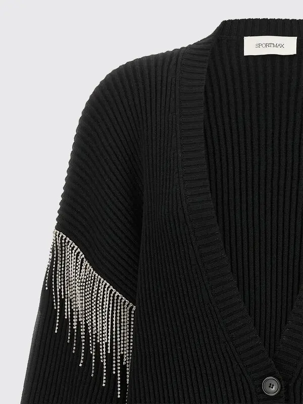 Sportmax Embellished Knit Cardigan