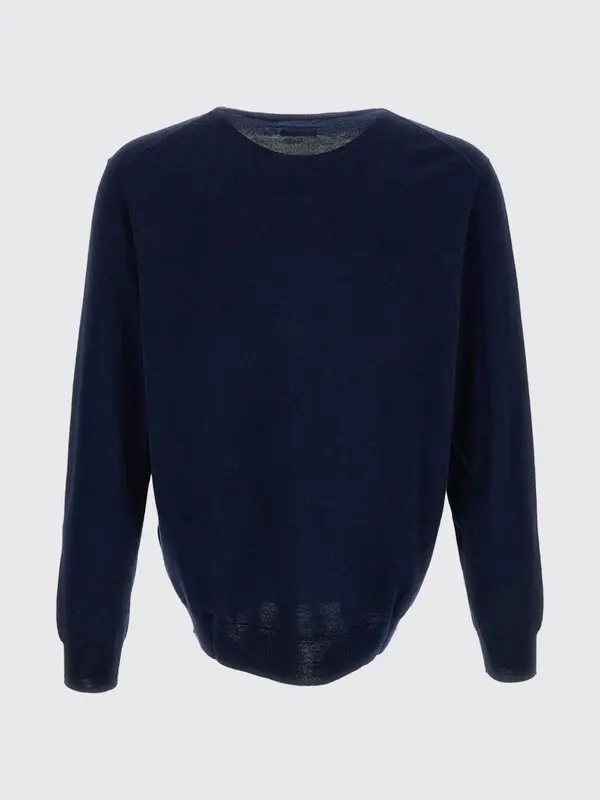 Polo Ralph Lauren Crewneck Cotton Jumper With Contrast Pony Logo Embroidery