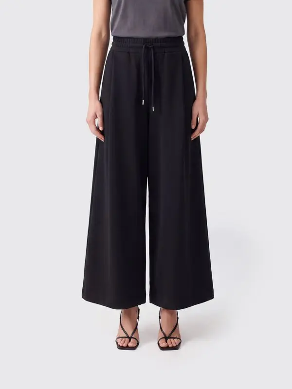 Dries Van Noten High-waisted Wide-leg Cotton Jogging Trousers