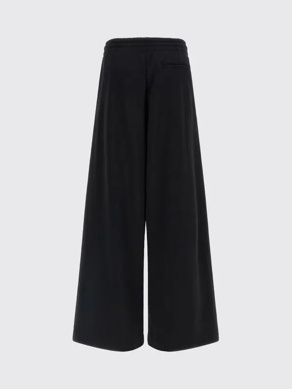 Dries Van Noten High-waisted Wide-leg Cotton Jogging Trousers