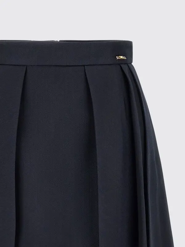 Elisabetta Franchi Pleated Mini Skirt