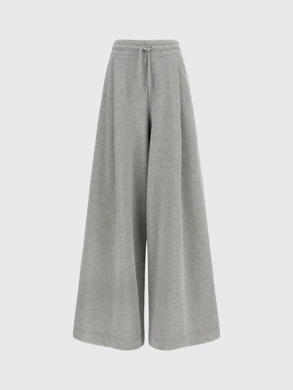 Dries Van Noten High-waisted Wide-leg Cotton Jogging Trousers