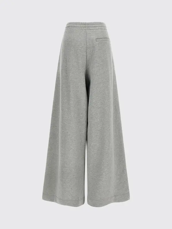 Dries Van Noten High-waisted Wide-leg Cotton Jogging Trousers