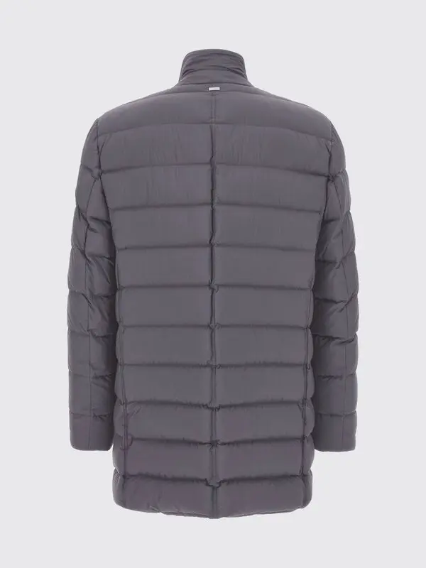 Herno Quilted Nylon Puffer Coat - Grey