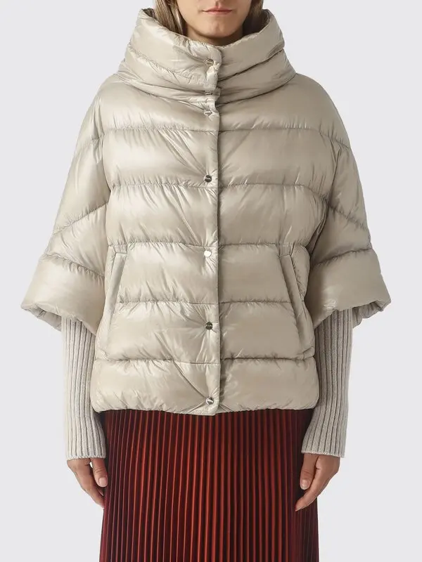 Herno Water-repellent Nylon Puffer Gilet - Pink