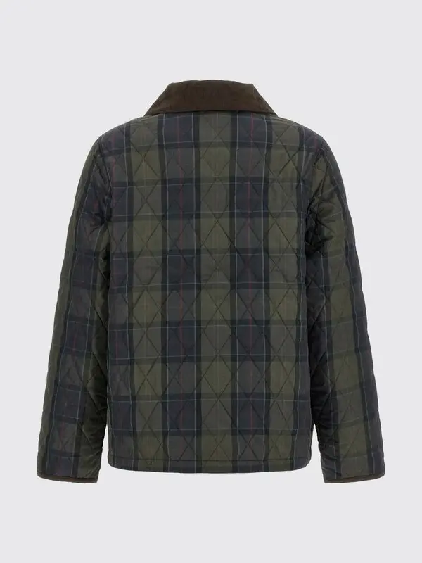 Barbour Tartan Quilted Heritage Liddesdale Jacket With Velvet Collar
