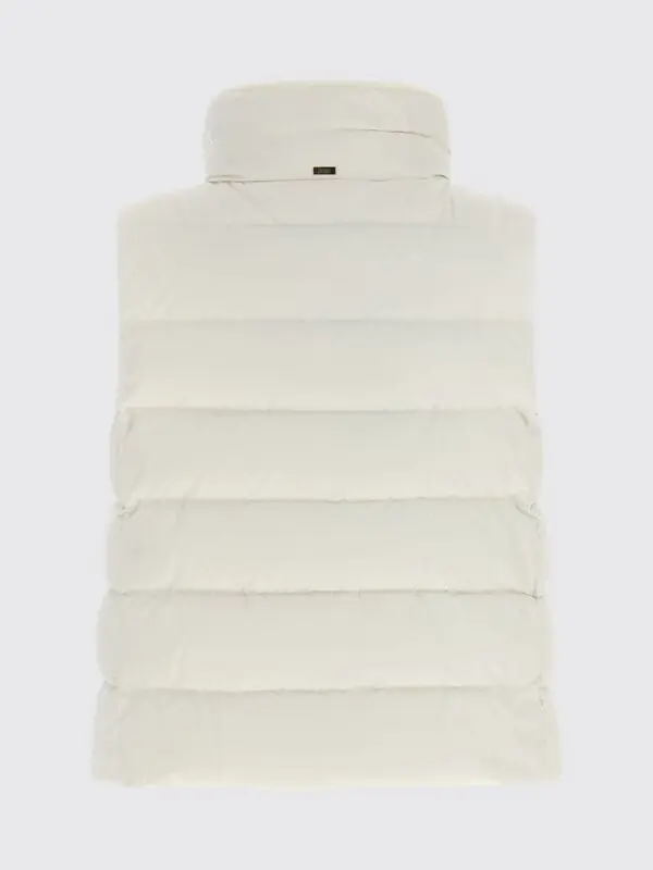 Herno Water-repellent Padded Polyester Gilet With High Neck And Zip