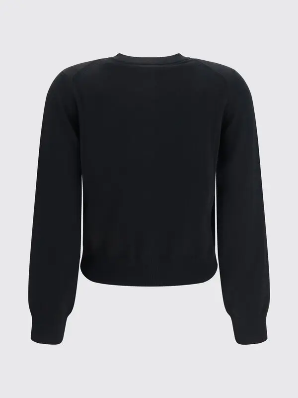 Maison Kitsuné Embroidered Cardigan - Black