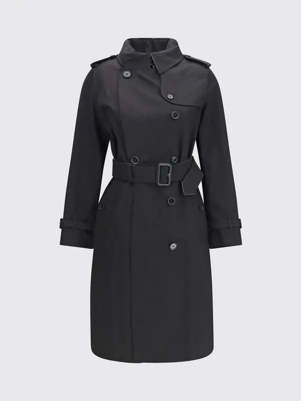 Burberry Double Breasted Belted Jacket