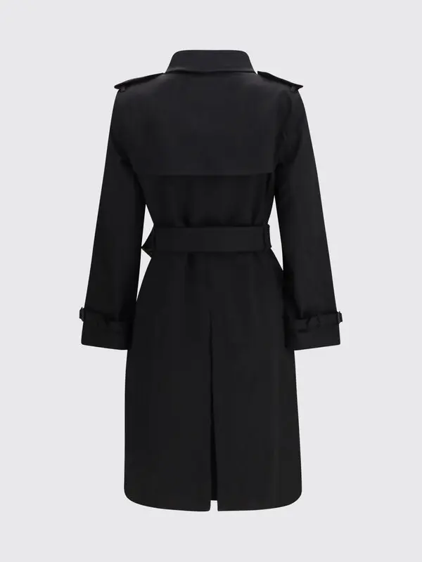 Burberry Double Breasted Belted Jacket